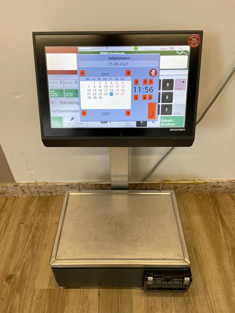 BIZERBA XC 800 Auszeichnungswaage - gebraucht – Stoeveken Gruppe - www ...